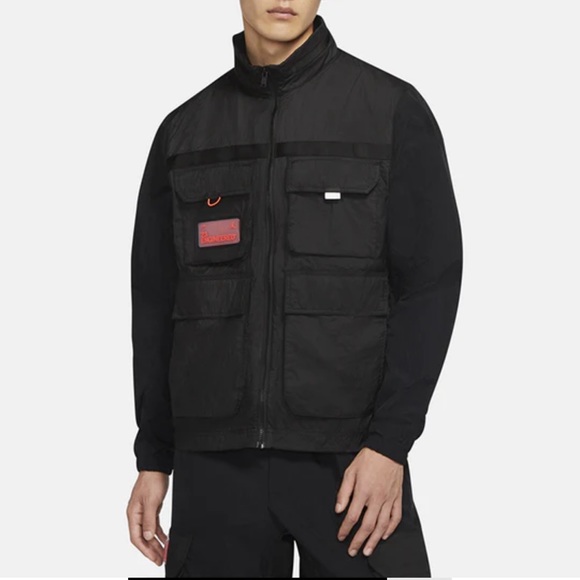 Jordan | Jackets & Coats | Air Jordan 23 Engineered Zipper Black Jacket ...